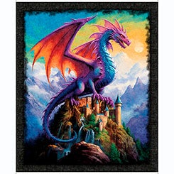 Dragon's Song - Panel | Knotty Stitches