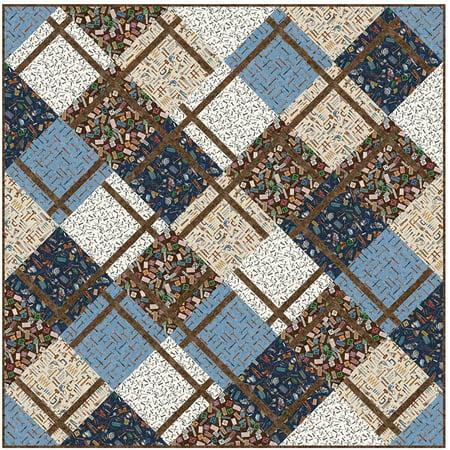 Fractions Quilt Pattern by Swirly Girls Design | Knotty Stitches